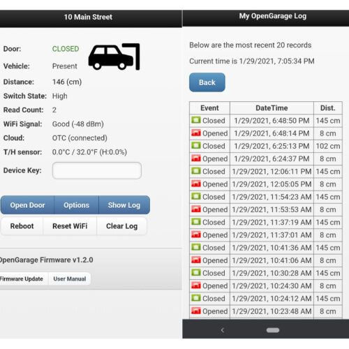 OpenGarage (OG) | OpenSprinkler